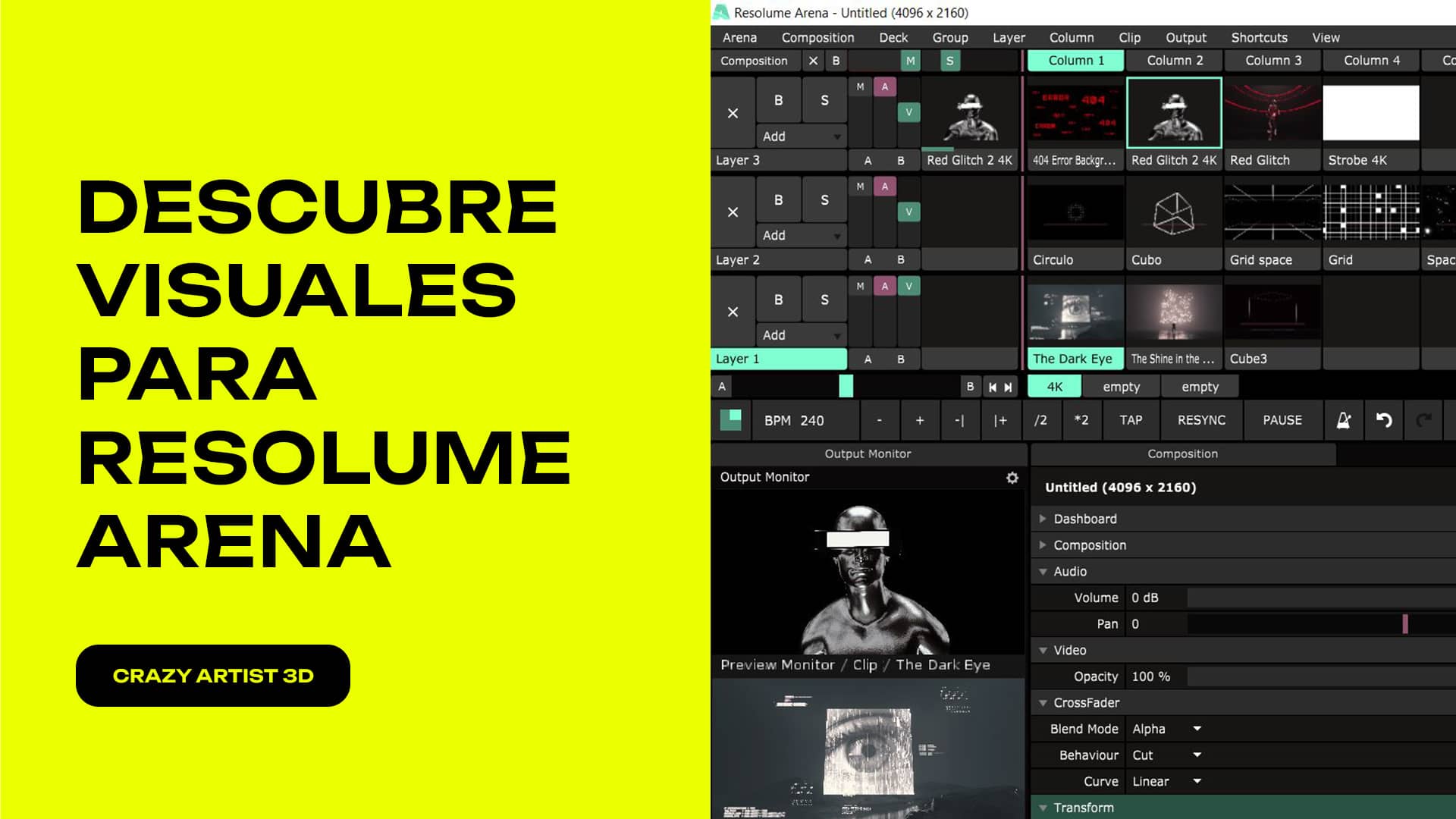 Descubre VJ Loops para Resolume Arena