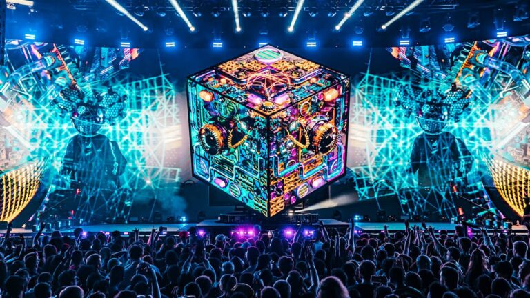 The DJs with the most epic visuals of the moment - CrazyArtist3D